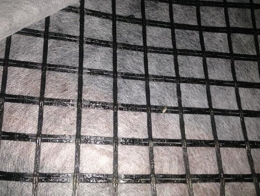 Asphalt Reinforcement Fiberglass Composite Geotextile / Composite Grids CE
