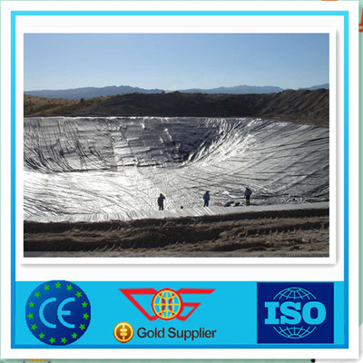 Landfill Smooth Surface HDPE Geomembrane Pond Liner 0.2 - 2.5mm Thickness
