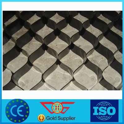 Slope Stabilisation Mesh / Geocell For Retaining Wall 1.1mm - 1.8mm Thickness
