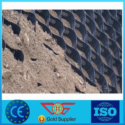 High Density Plastic HDPE Geocell Slope Stabilization Matting Road Construction