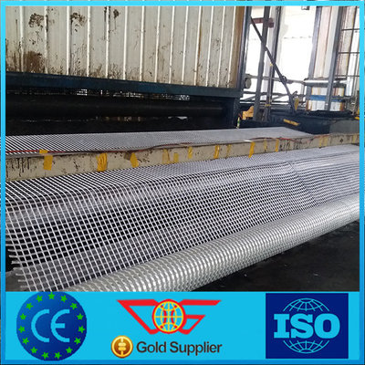Asphalt Coated High Strength Biaxial Geogrid for Road Construction/Retaining Wall/Pament of Fiberglass Material