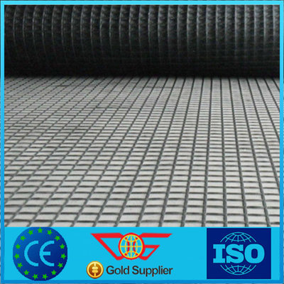 Self-Adhesive Fiberglass Geogrid from 25Kn-400Kn With Roll Width 3.95m and CE Certificate