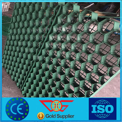 Plastic Grass Lawn Gravel Grid Paver Slope Protection Geocell Good Weather Resistant