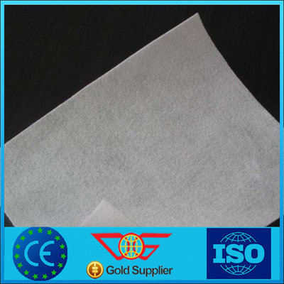 Short Polyester / PP Fiber Non Woven Geotextile Fabric For Road Construction