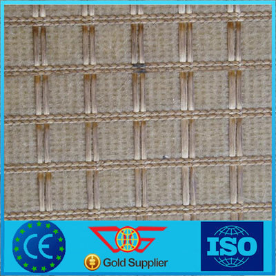 Soil Reinforcement / Filter Compound Geotextile Fabric With Geogrid 50m - 100m Rolls