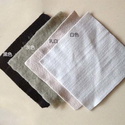 Long Fiber Polyester Spun Bonded Non Woven Geotextile / Needle Punched Geofabric