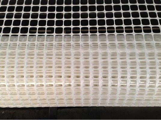 Extruded Polypropylene BX Retaining Wall Geogrid For Road Construction