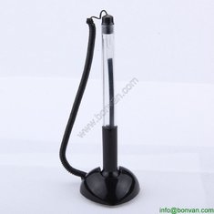 China plastic table desk counter pen, bank counter pen supplier