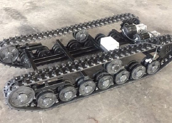 Durable Rubber Track Undercarriage 2000mm X 1410mm X 410mm Dp-qdhm-148
