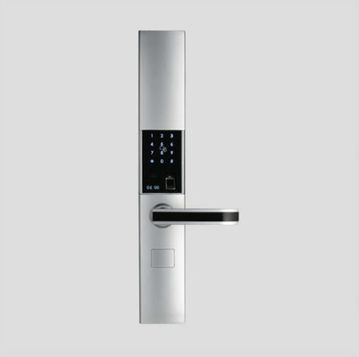 Stainless Steel Fingerprint Door Lock UL Gade Fireproof 40 - 60mm Door Thickness