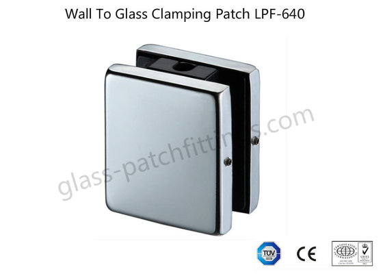 Excellent Strength Glass Patch Fittings Wall To Glass Clamping Patch Clamp