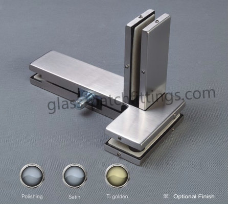 Over Panel Glass Patch Fittings Special Shape 15mm Dia Pivot Pin Top Patch Fitting