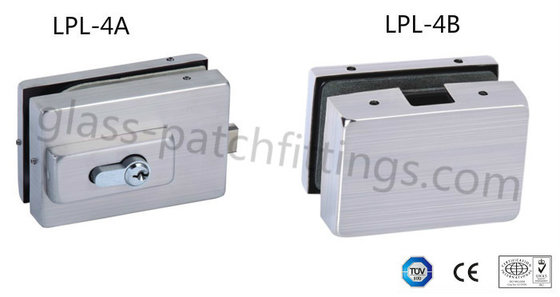 Customized Surface Treatment Glass Door Hardware For 10 - 12mm Toughened Glass