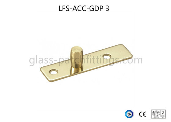 Stainless Steel Top Pivot Frameless Glass Door Patch Fittings Corrosion Resistance