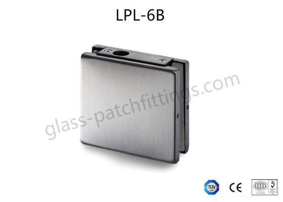 SUS Adaptor Glass Door Lock Fittings , Glass Door Fittings With LPL-6 Aluminum Body
