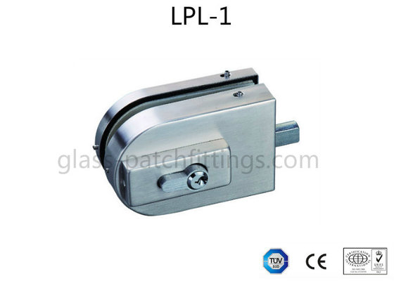 SS Patch Lock Frameless Glass Door Patch Fittings 0.8mm Thickness cover