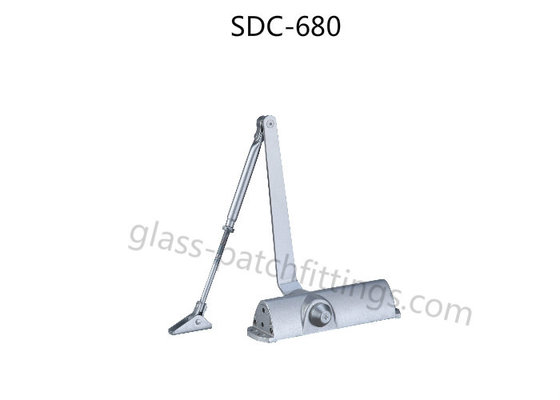 High Safety Hydraulic Door Closer Aluminum Alloy Materials 180° Max Open Angle