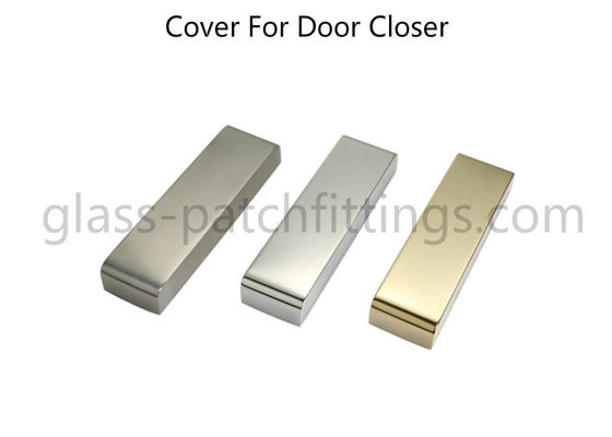 Stainless Steel Door Closer Accessories PSS / SSS Finish Semi Round Cover