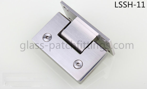 304 / 316 Grade Shower Door Hinges PSS / SSS Finish Good Structural Performance