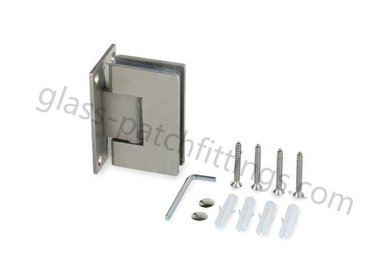 304 / 316 Grade Shower Door Hinges PSS / SSS Finish Good Structural Performance