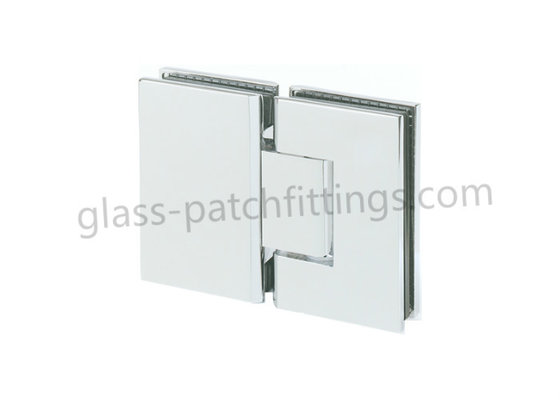 180 Degree Shower Door Hinges Stainless Steel 304 / 316 Grade Bathroom Clip For Glass Door