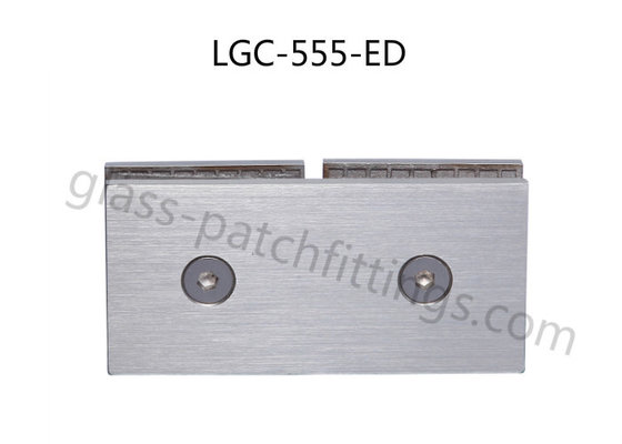 180 Degree Hydraulic Patch Fitting PSS Finish Strengthening Glass Structure
