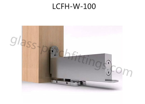 Wooden Door Hydraulic Patch Fitting Stainless Steel Material With Smooth Movement