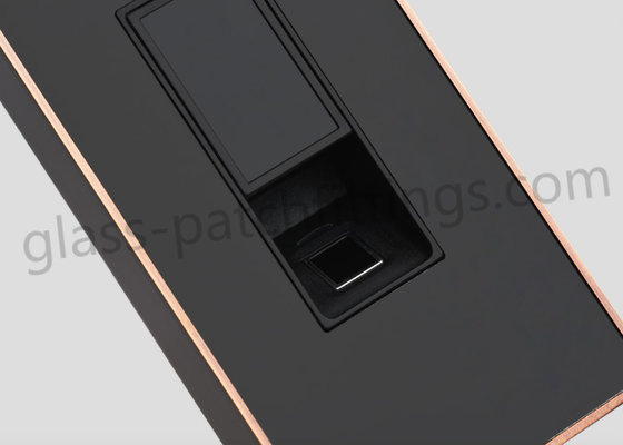 Sounds Guide Fingerprint Door Lock Lack Voltage Alarm Function Attractive Appearance