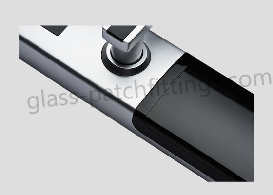 Auto Slide Cover Smart Entry Door Locks 300PCS Fingerprint Capacity Silver Color