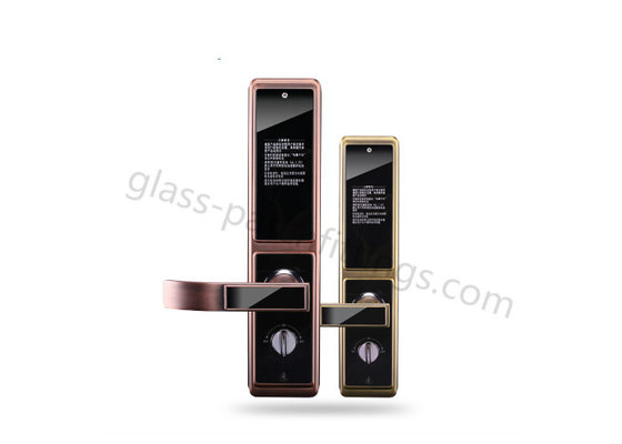 Face Recognition Fingerprint Door Lock Anti - Twins Identification Function Zinc Alloy Material