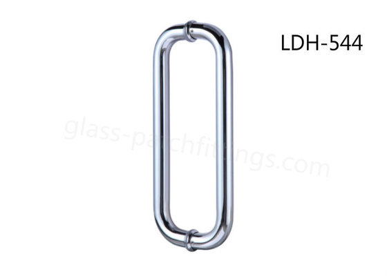 D Type Stainless Steel Door Handles Zinc Plated Surface Treatment ROHS Standard