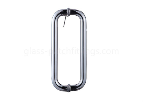 D Type Stainless Steel Door Handles Zinc Plated Surface Treatment ROHS Standard