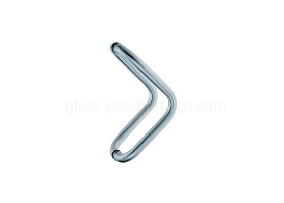 Double Side Glass Door Handles SSS / PSS Finish 1.0mm - 1.2mm Pipe Thickness