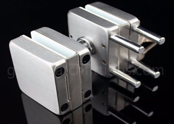 Dual Leaf Double Side Door Lock Die Casting Zinc Alloy Outer Part Stylish Simplicity