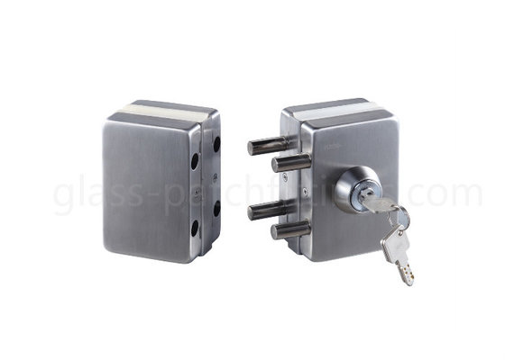 Semicircular Frameless Glass Door Lock Max Door Width 800 - 1200mm SGS Certificated