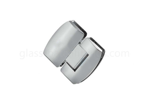 Durable Glass Shower Screen Door Hinges 116*90mm Dimension Casting Technics