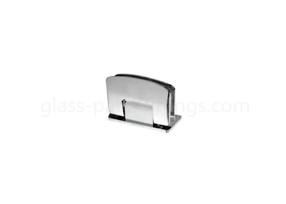 Rust Proof Shower Door Hinges 3 Holes Offset Base Centrally Positioned Pivot Line