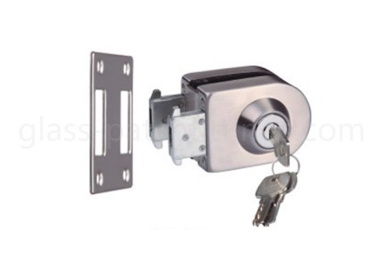 Smoothly Opening Glass Door Accessories , Floor Lock For Glass Door ODM / OEM Welcomed
