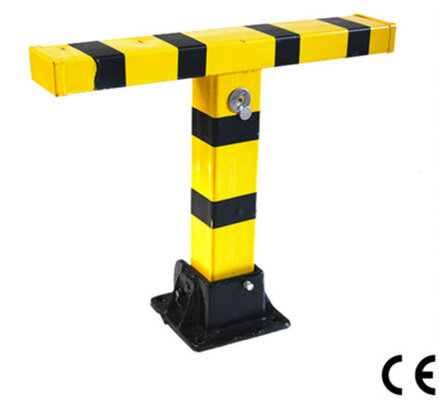 Great Safety Parking Space Blocker , Parking Spot Lock 2mm / 3 Mm Steel Thickness