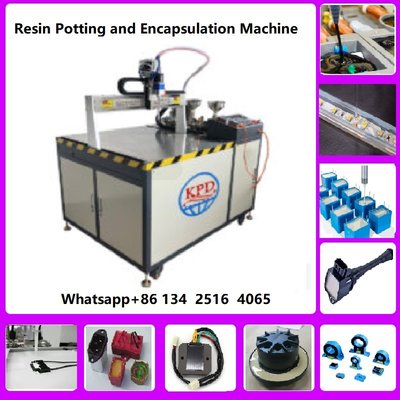 Automatic PU Adhesive Epoxy Resin Potting Machine AB Glue Mixer Two Component Filling Dispenser Glue Mixing Machine