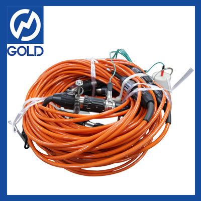 Distributed Geophysical Multi-electrode Survey Cable