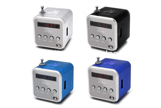 LED screen multi-functional mini speaker with high quality at cheapest price