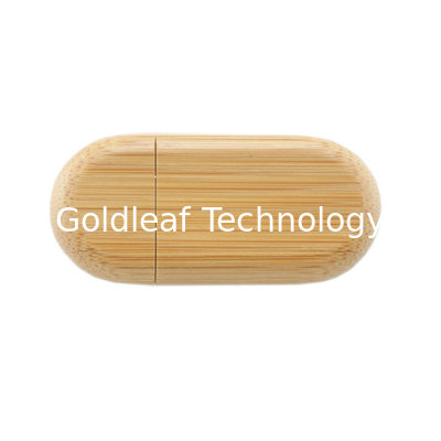 Hot selling bamboo USB drive with free keyring 32Gb best price