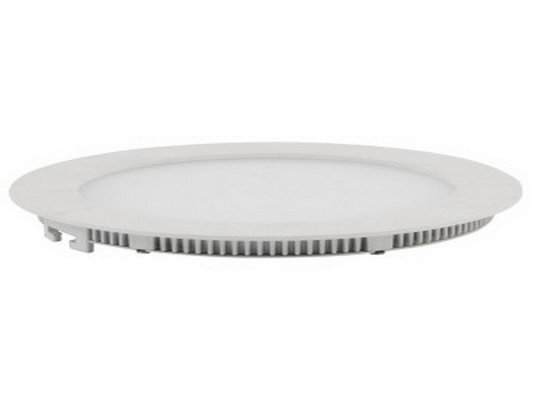 10W Round LED Flat Panel Lighting Energy Saving Ra70 85V - 265V AC 7000k