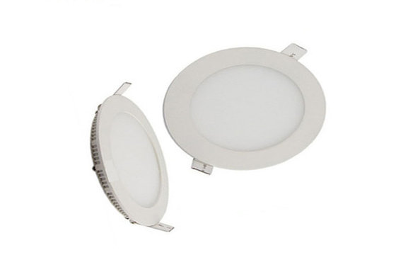 Ultra Thin Panel Light 6W Aluminum Housing for Bedroom / Office