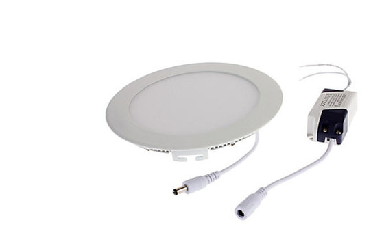 Ultra Thin Panel Light 6W Aluminum Housing for Bedroom / Office
