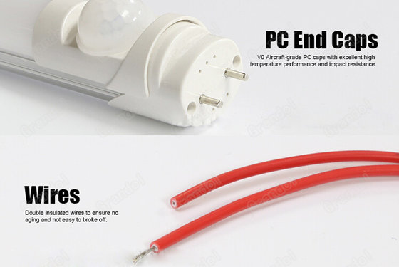 4FT 18 watt  Motion Sensor LED Tube 1800LM T8 LED Bulb IP45 Light