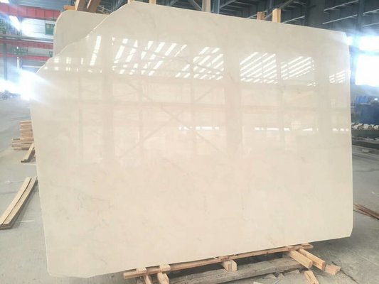 White Altman Marble Slab Flooring Customized Shape CE Certification