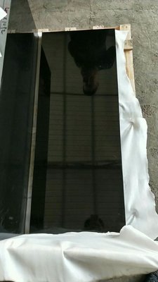 24X24 Black Granite Kitchen Countertops Customized Size CE Certification