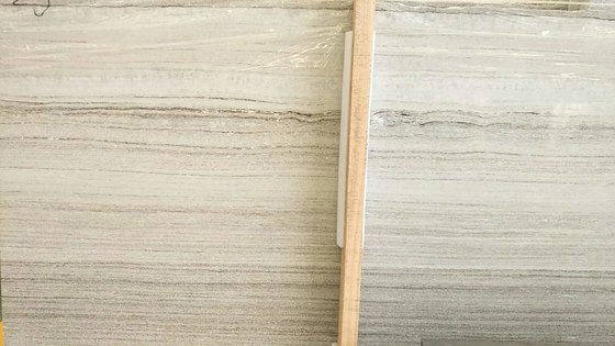 Royal Wooden Marble Slab Countertops , White Marble Kitchen Countertops